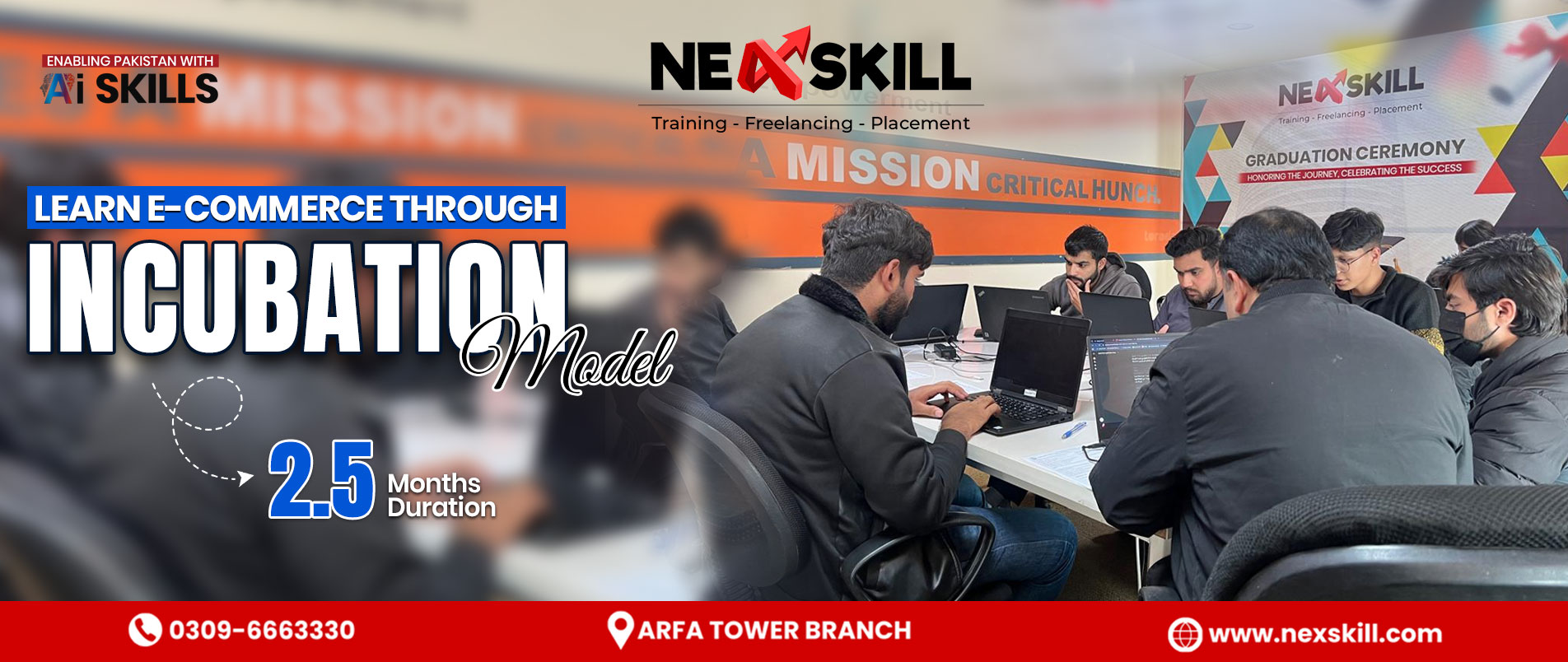 E-Commerce with Incubation in Lahore - NeXskill 2026